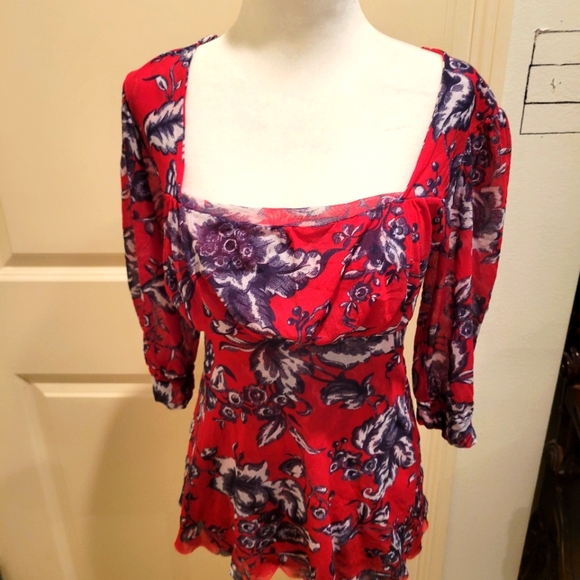 johnny heaven | Tops | Johnny Heaven Top Scoop Neck | Poshmark